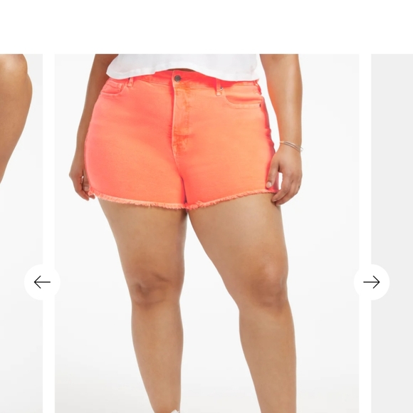 Good American | Shorts | Good American 9s Shorts High Rise Nwt Stretch ...